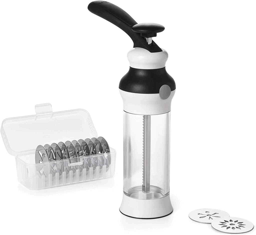 Best Cookie Press For Making Cheese Straws - Twin Stripe