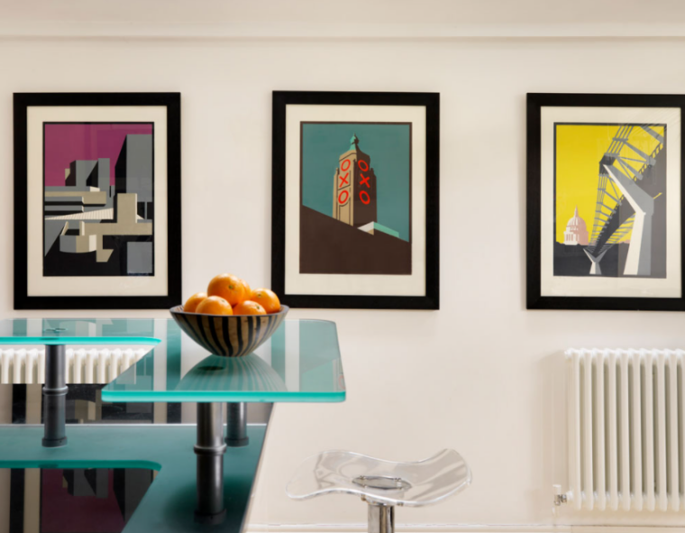 How To Decorate Your Kitchen With Art - Twin Stripe